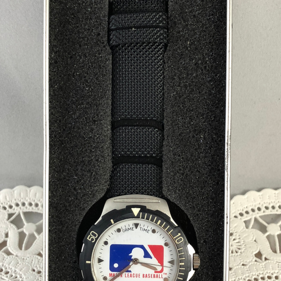 MLB | Accessories | Vintage Major League Baseball Watch By Game Time ...